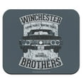 Supernatural Winchester Brother's Impala Low Profile Thin Mouse Pad ...