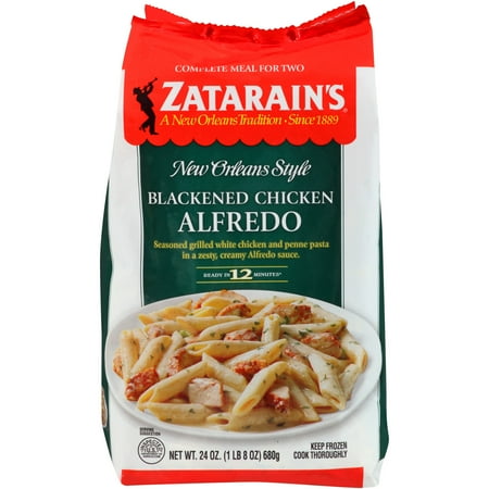 Zatarain's Blackened Chicken Alfredo Frozen Dinner, 24 oz - Walmart.com