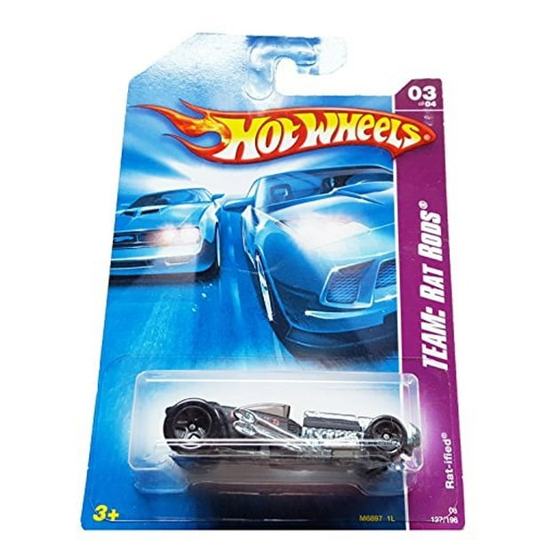 Hot Wheels 2008 127 Team: Rat Rods 3 of 4 Rat-ified 3/4 1:64 Scale ...