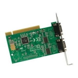 StarTech.com 2 Port PCI RS232 Serial Adapter Card with 16950 UART - Walmart.com