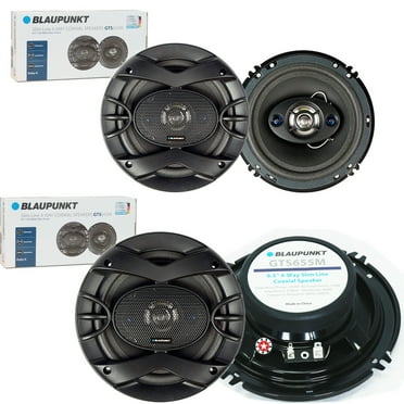 Blaupunkt GTX406 4" x 6" 4-Way Coaxial Speakers 240W Max Power ...