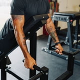 Titan Fitness Plate-Loaded Chest Supported T-Bar Row Machine, 400 LB ...