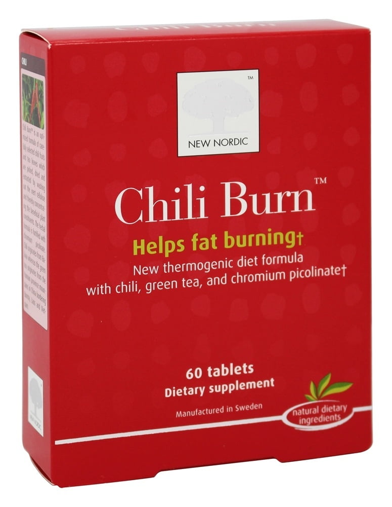 New Nordic Chili Burn Max | Slimming Green Tea, Chili Pepper Supplement ...