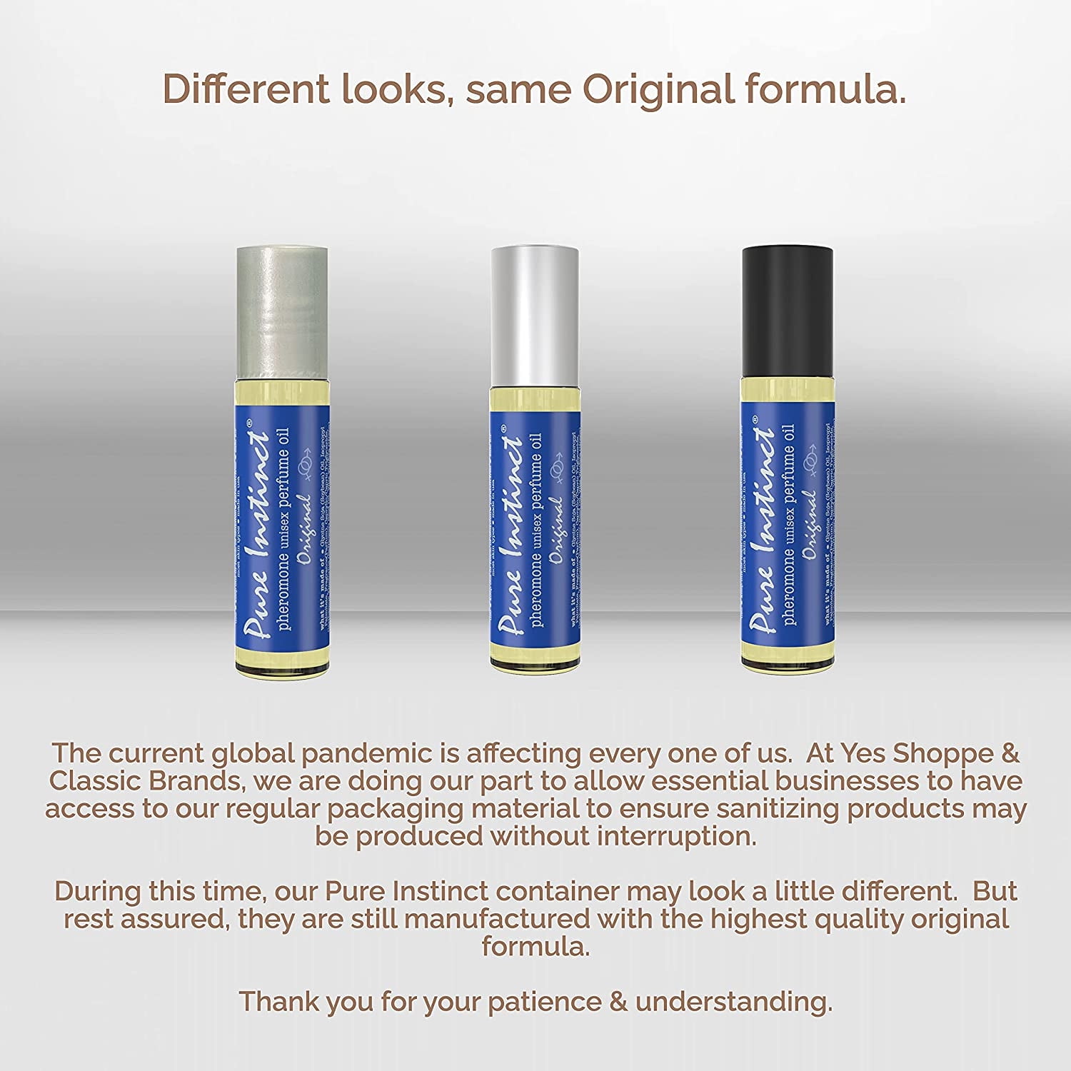 Pure Instinct Roll-On - El perfume original de aceite esencial con ...