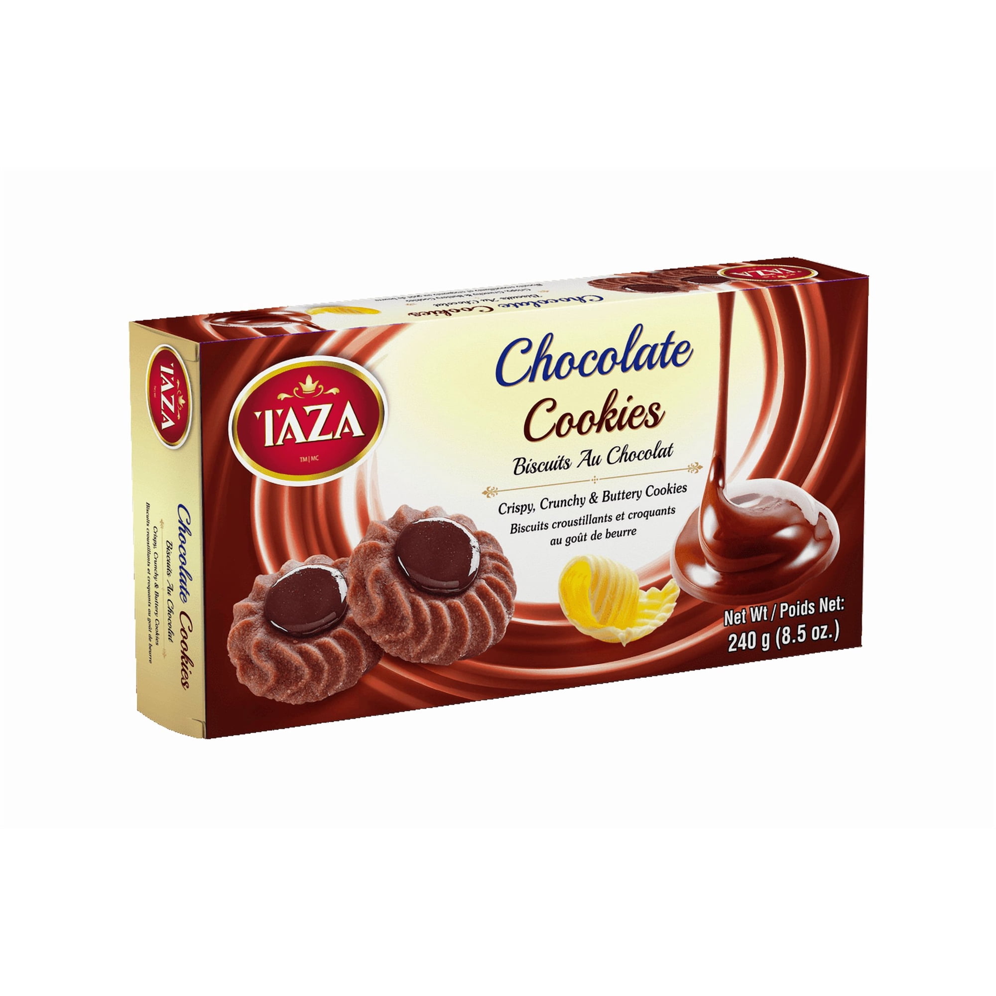 Click here for Taza Food Products Taza Cookies - Chocolate 240gm prices