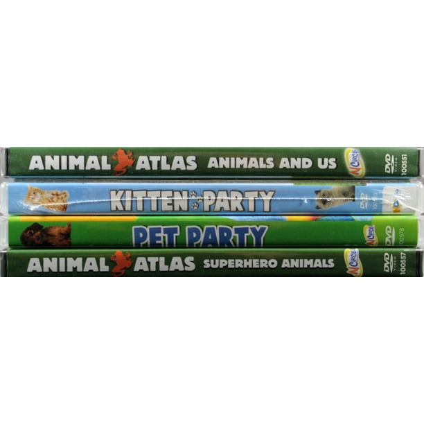 Animal Atlas 4 DVD Set - Walmart.com - Walmart.com