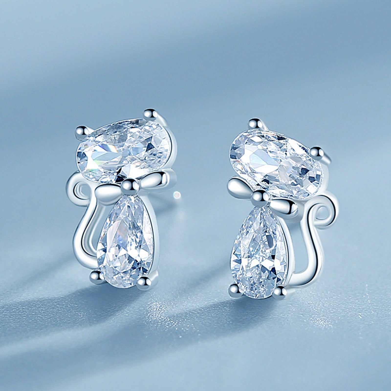 Click here for Hmpeaiiy Female Cat Earrings 2022 Earrings Cute An... prices