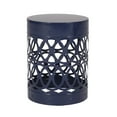 Christopher Knight Home Mellie Outdoor Outdoor Metal Side Table by ...