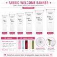 All American Bride Fabric Banner, Bachelorette Party Welcome Sign ...