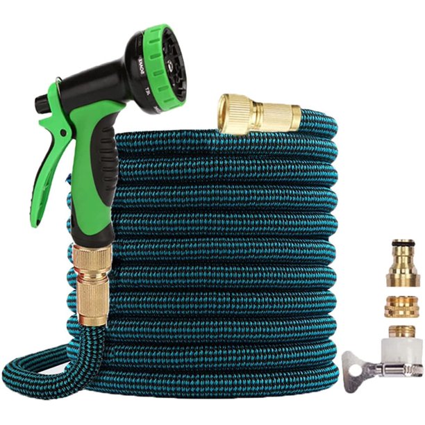 Garden Hose Garden Hose Nozzle Sprayer Expandable 16-125ft High ...