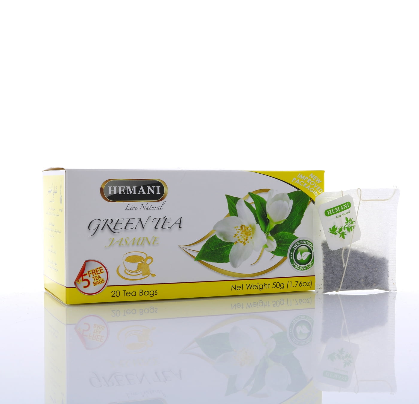 HEMANI Green Tea Jasmine 40g - Walmart.com