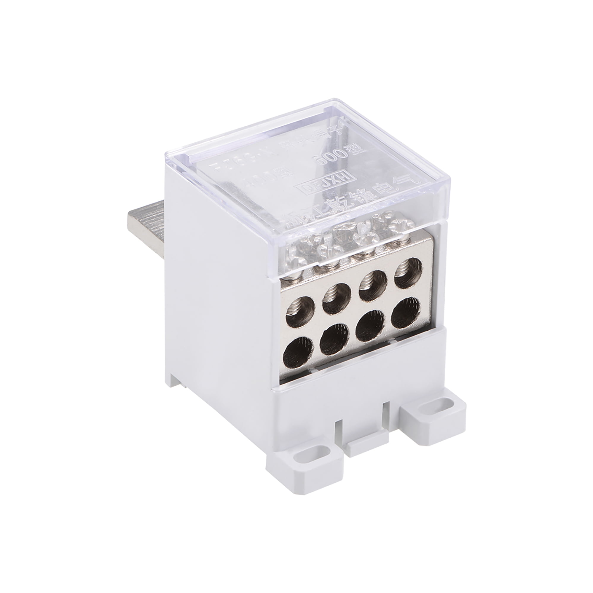 1 In 8 Out DIN Rail Terminal Blocks, 400A Max Input Distribution Block ...