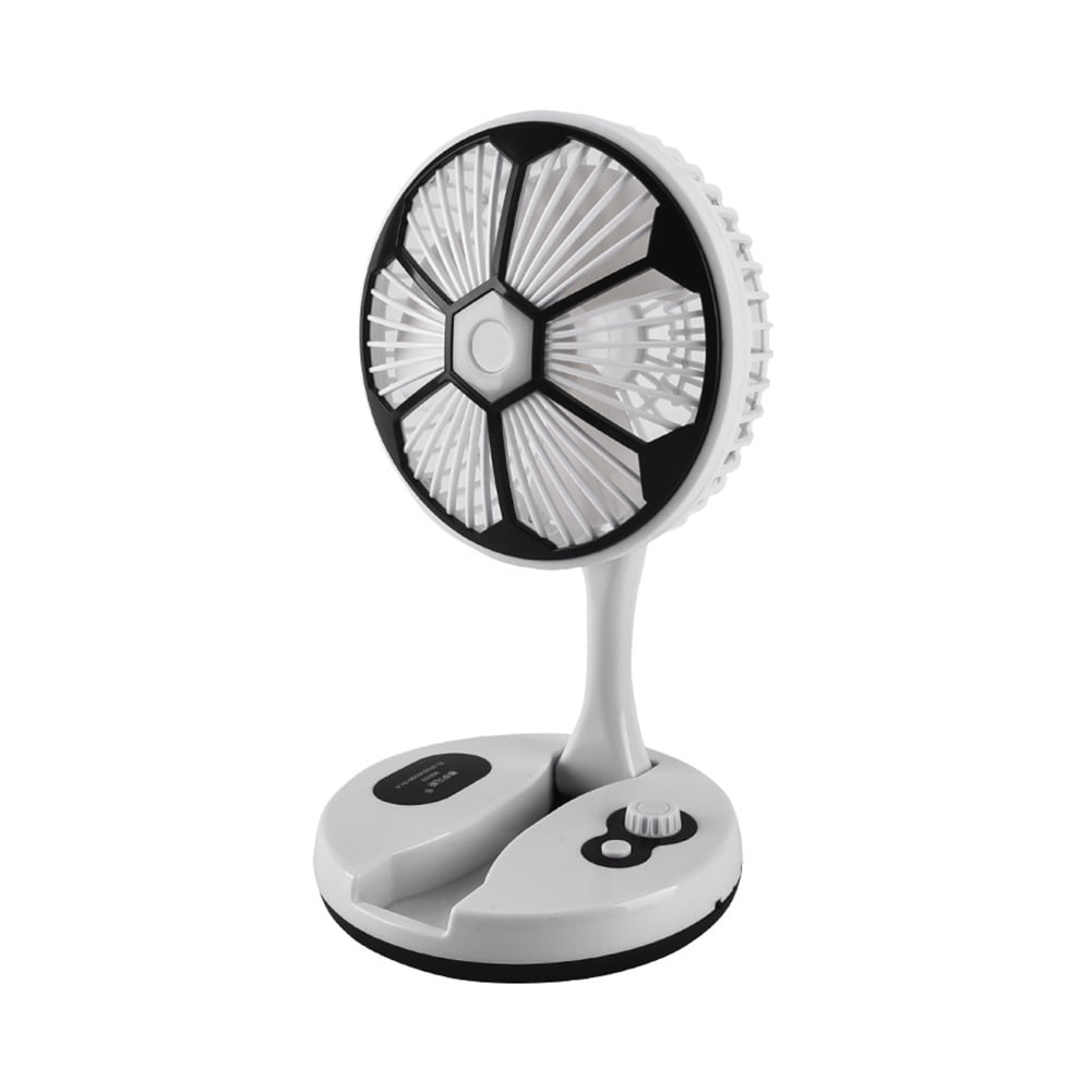 Abanico Plegable Ventilador de mesa plegable USB 5V 2W Luz nocturna ...