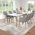 BERTHMEER 8'x10' Large Area Rugs Abstract Rugs for Living Room Bedroom ...