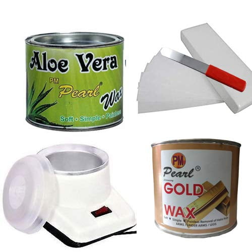 PMPEARL Waxing Kit Combo (Wax Heater + Aloe Wax (600 gm) + Gold Wax ... PMPEARL Waxing Kit Combo (Wax Heater + Aloe Wax (600 gm) + Gold Wax ...