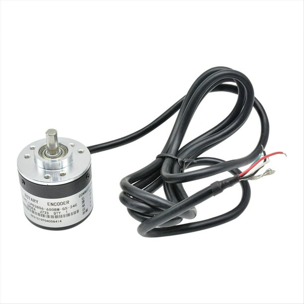 Codificador Óptico Rotatorio Incremental de 600 Pulsos/R AB, 5 V-24 V ...