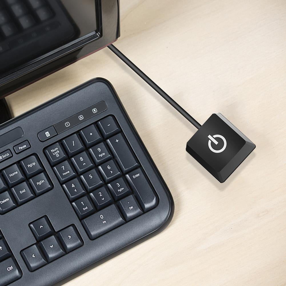 2m LED Computer Desktop Switch PC Motherboard External Power On/Off ...