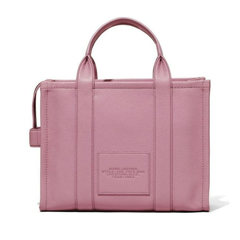 Marc Jacobs Womens The Leather Small Tote Bag Lilas Marc Jacobs Womens The Leather Small Tote Bag Lilas