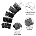 Heavy Duty XL Extra Large Binder Clips, 2 inch Jumbo, 24 Pack, Big ...