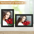 4x6 Picture Set of 2, Wooden Picture s with HD Plexiglass Display Photo ...