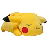 Free Shipping! Pokemon Sleeping Plush Pikachu 18-Inch Soft Cuddly Toy ...