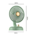 Oscillating Vintage Fan, Metal Retro Table Top Fan, Adjustable Head ...