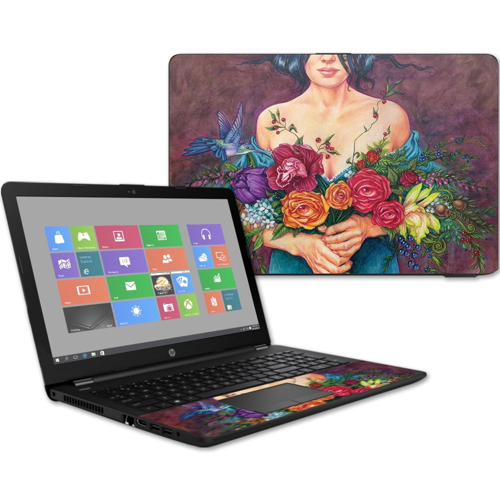 Skin Decal Wrap Compatible With Hp 15t Laptop 156 2017 Sticker Design Eye Bouquet