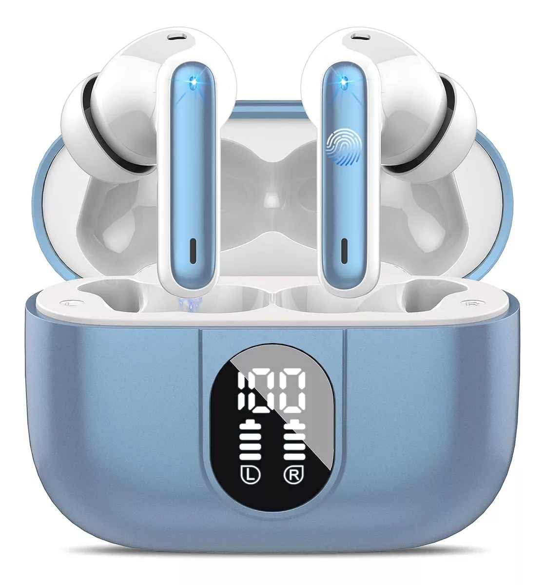 Audífonos Inalámbricos Csasan, Estéreo Hi-fi, Micro, Azul | Walmart en línea