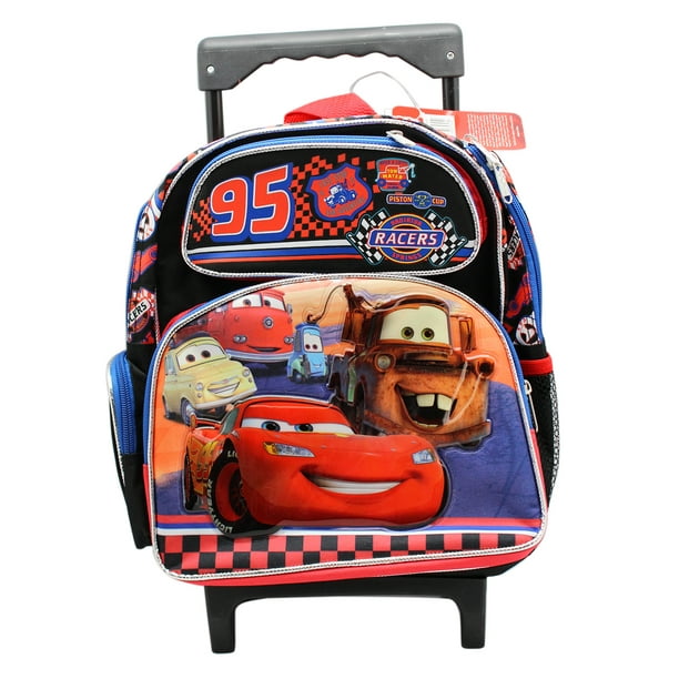Pixar's Cars Radiator Springs Racers Small Rolling Backpack (12in ...