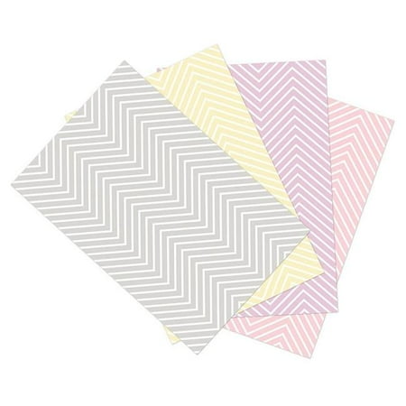 48 in. x 12 ft. Photography Backdrop Chevron 4 Roll, Assorted Colors ...