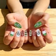 Kokovifyves 24Pcs 2026 Italy Football Fan Press on Nails Classic ...