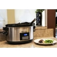 Elite Platinum 8.5-Quart Slow Cooker, Programmable & Stainless Steel ...