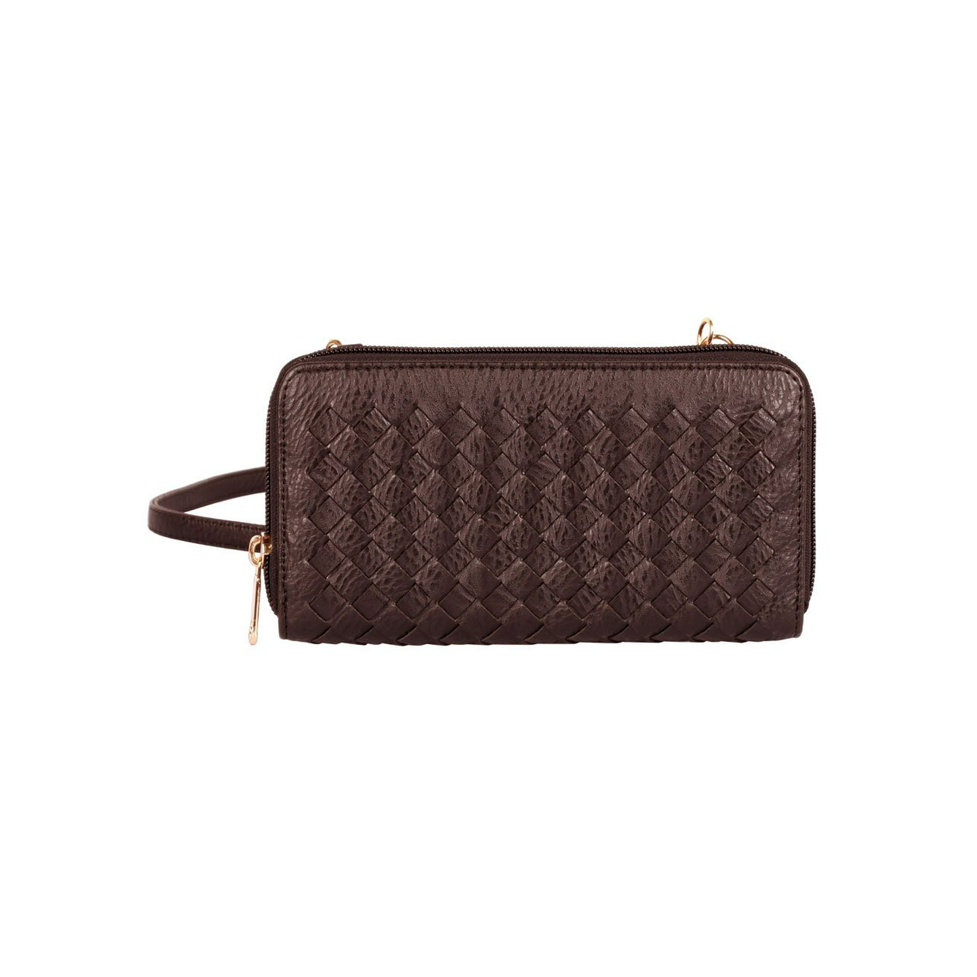 Click here for Karla Hanson Rfid Blocking Elle Woven Crossbody Ph... prices