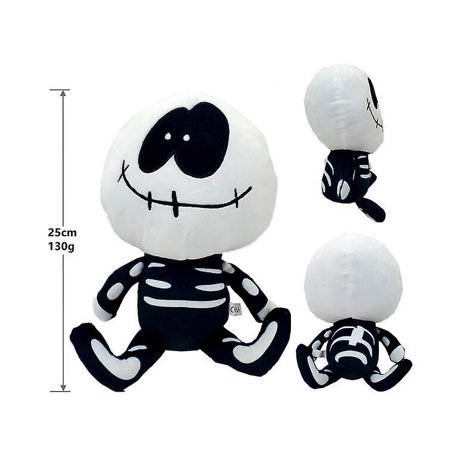 Friday Night Funkin Plush Toy 25cm Dolls Skeleton Man Pumpkin Man ...