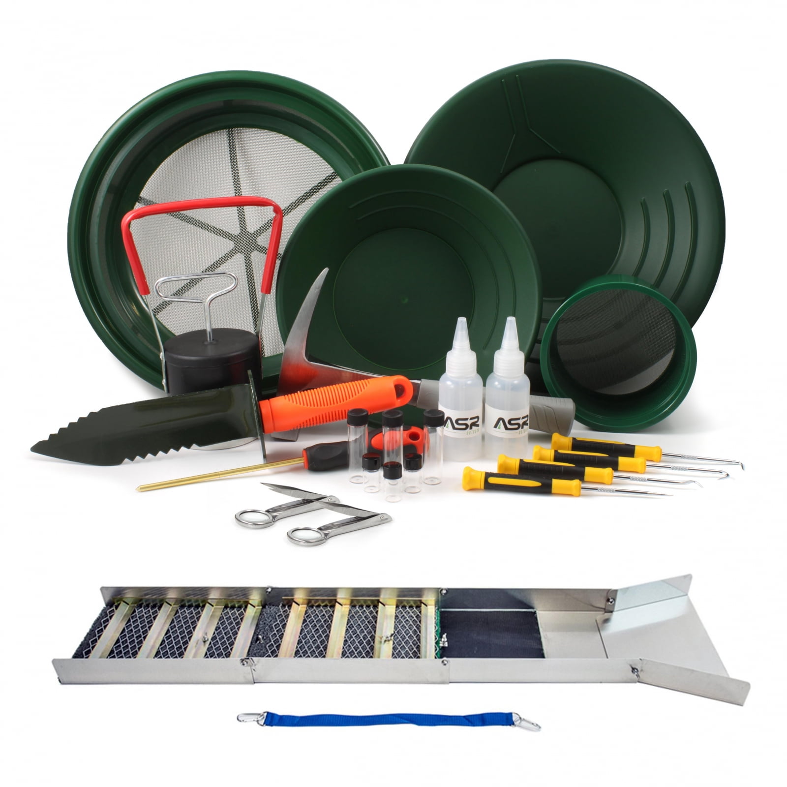 Buy 21pc ASR Outdoor Deluxe Folding Sluice Box Gold Rush Kit Online in ...