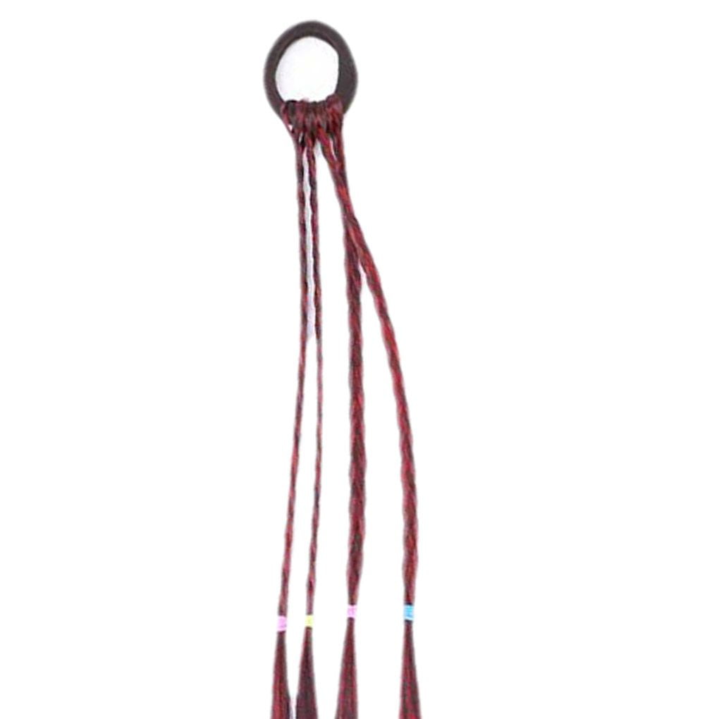 facefd Ponytail Holder Ring Pigtails Braids Ponytail hairpiece Hair ...