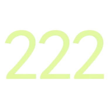 3 Inch House Numbers 3D Number Mirror Wall Stickers Self-Adhesive for ...