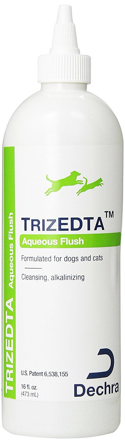 Dechra TrizEDTA Aqueous Flush Pet Ear Care Supplies, 16-Ounce - Walmart.com