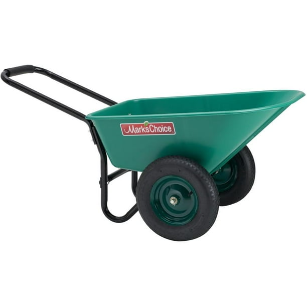 5 Cu. Ft Poly Tray Wheelbarrow, with Dual Wheels - Walmart.ca