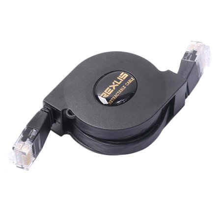 Flat CAT6 Patch Ethernet LAN Network Retractable Cable-1m | Walmart Canada