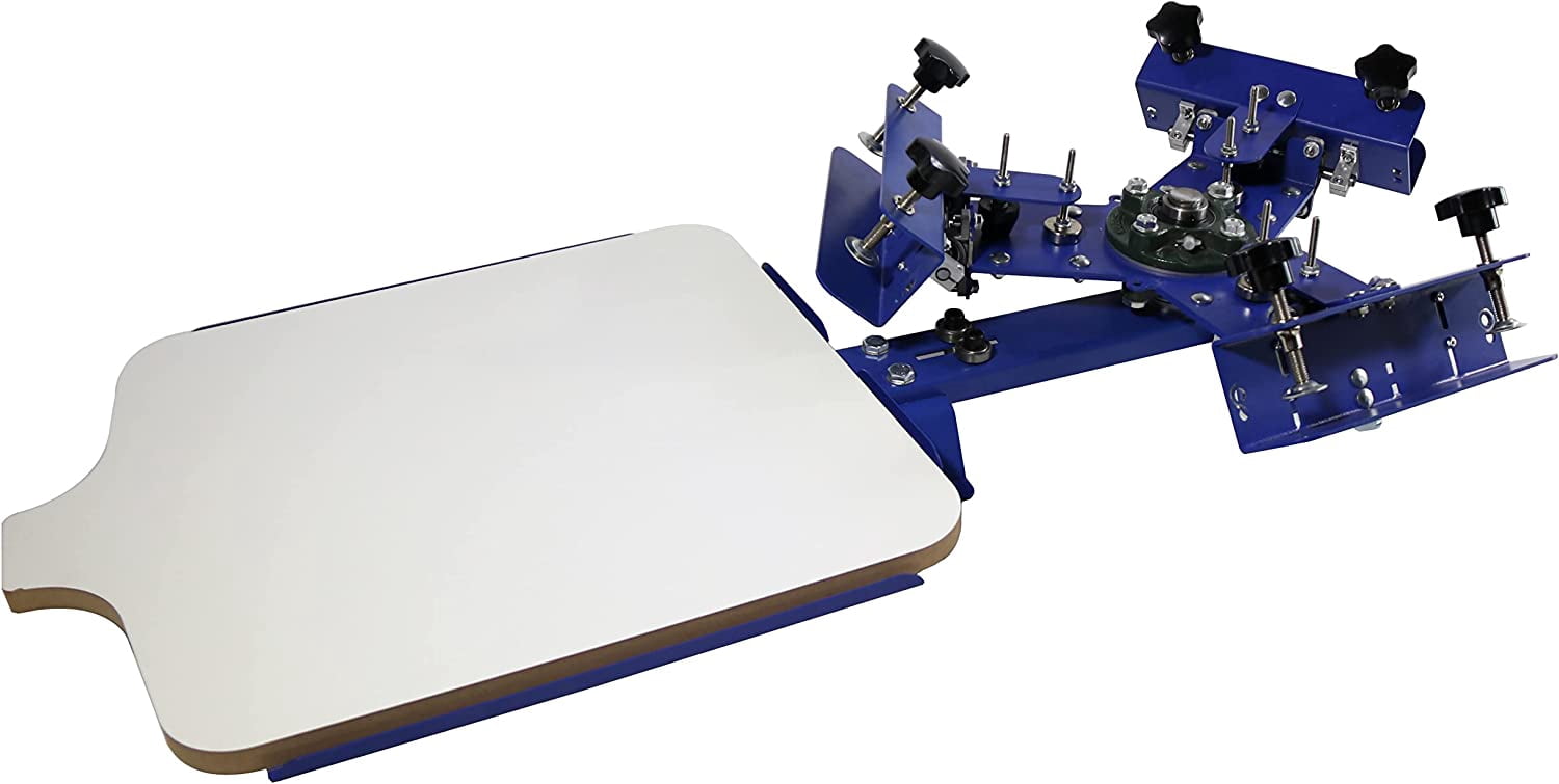 INTSUPERMAI 3 Color 1 Station Silk Screen Printing Press Screen Printer ...