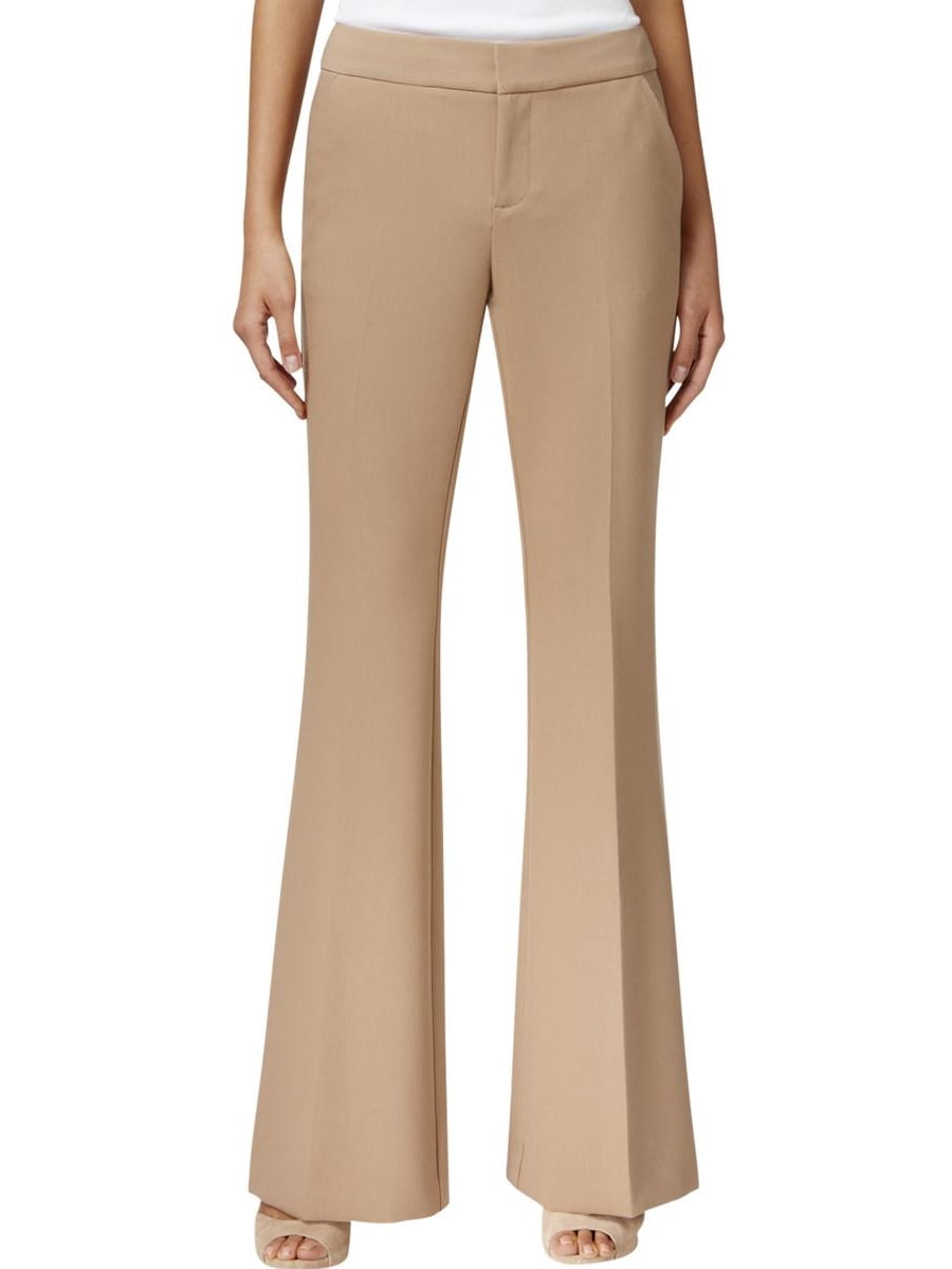 Inc Womens Regular Fit Flare Leg Dress Pants