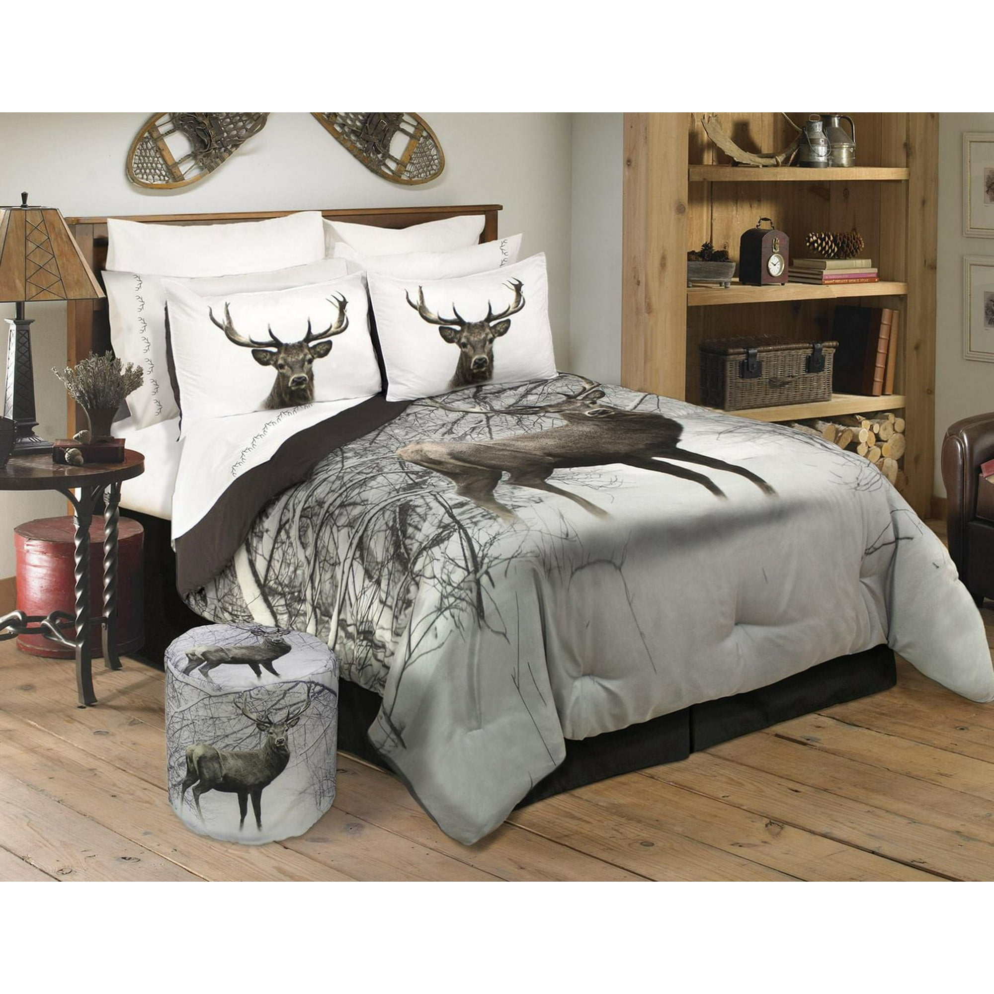 Click here for Safdie & Co. Comforter Set 3pc K Deer In Snowy For... prices
