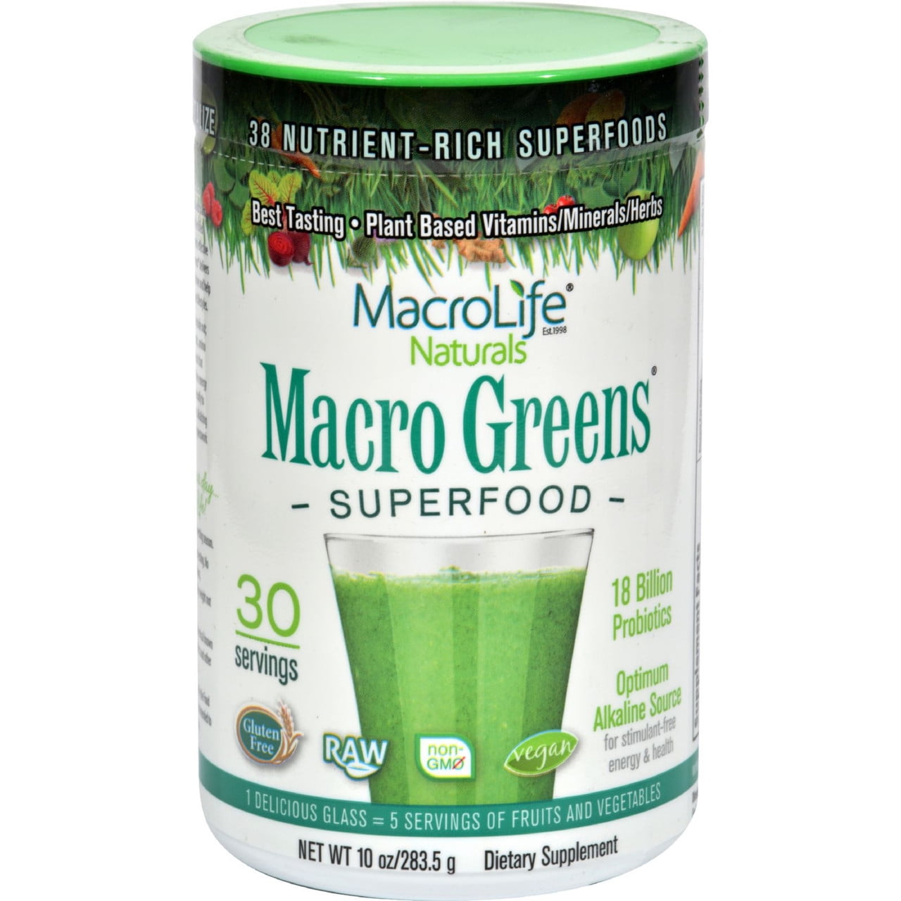 Macrolife Macro Verdes (1x10 Oz) | Walmart en línea