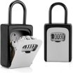 Iron Lock Wall Mounted Small Key Box - 4 Digit Combination Code ...