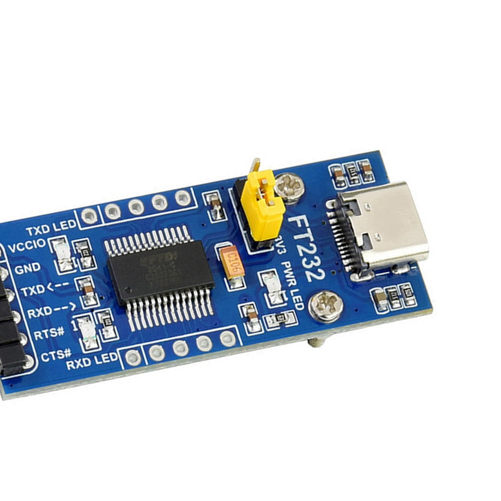 Módulo USB a UART Waveshare TXD/RXD/POWER LED FT232RL USB a puerto ...