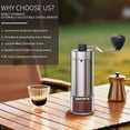 Portable Coffee Grinder Conical Burr for Espresso French Press Pour ...