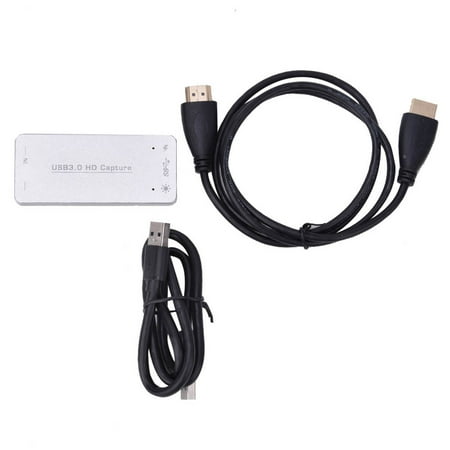 Audio Capture Card, USB 3.0 High Definition With USB Cable Video ...