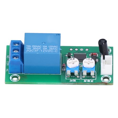 Domqga Vibration Module DC 12V Sensitivity Time Delay Adjustable Relay Switch Module,Vibration ...