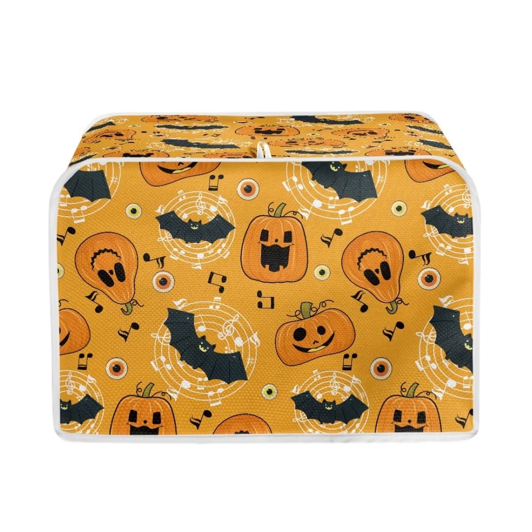 Renewold Halloween Toaster Cover 2 Slice Bread Maker Cover Dust Cover ...